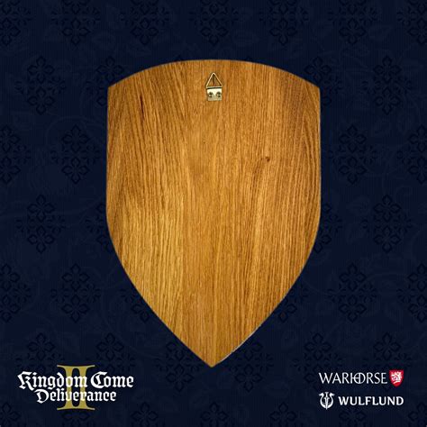 Wooden Wall Shield Xl Kingdom Come Deliverance 2 Wulflund