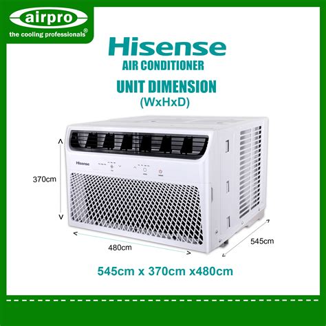 Hisense Air Conditioner Inverter Window Type 10 Hp Air Conditioner