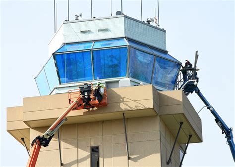 Offutts Air Traffic Control Tower Receives Face Lift Offutt Air Force Base News