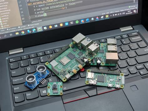 Galati ROMANIA November Close Up Of Raspberry Pi Model B Raspberry Pi Model B