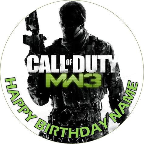 Call Of Duty Mobile Cake Topper Printable Printable Templates