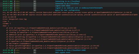 Nodered Not Working With The Latest Version Source Code Openflow