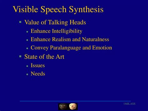 Ppt Visible Speech Synthesis Powerpoint Presentation Free Download