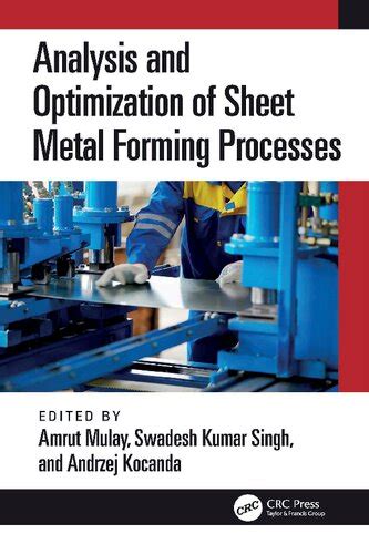 Analysis And Optimization Of Sheet Metal Forming Processes Pdfepub Version Controses Store