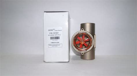Brass Hi Vis Rotary Flow Indicator Thor Manufacturing Llc