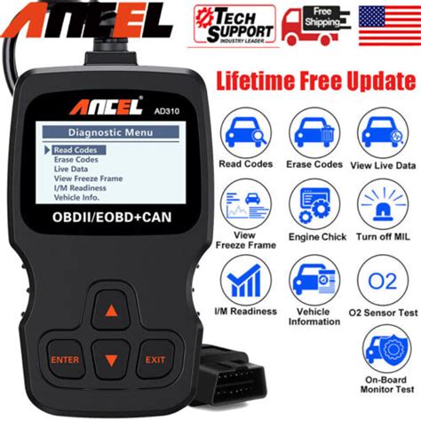 Ancel AD310 Car OBD2 Scanner Code Reader Auto Diagnostic Scan Tool Check Engine | eBay