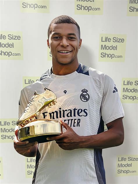 Mbappe Cardboard Cutout 2025 Golden Boot Edition Kylian Mbappe Life
