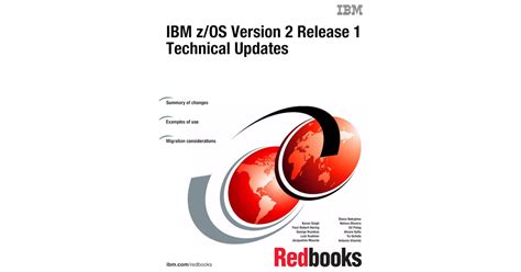 Z Os Version 2 Release 1 Technical Updates [book]