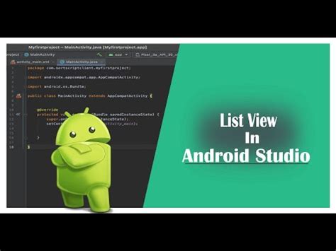 List View In Android Studio How To Use ListView In Android Studio YouTube