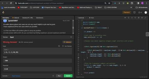 Ireoluwatomiwa Adekoya On Linkedin 🚀 Day 75 Test Case Tales Todays Leetcode Session Had Me