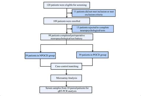 The Process Flow Diagram Of The Experiment Pocd Postoperative Download Scientific Diagram
