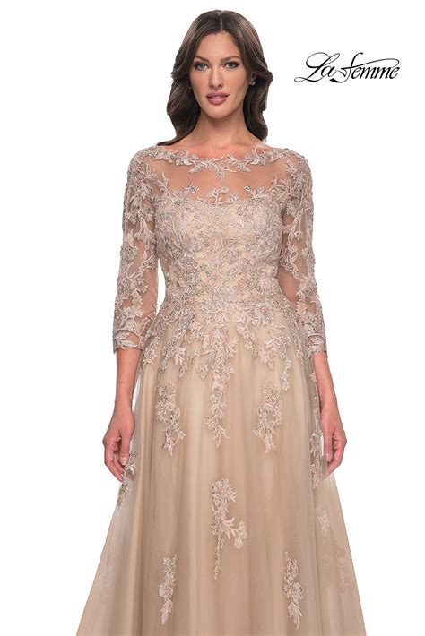 Champagne Color Dress For Mother Of The Bride