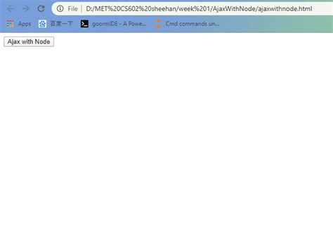 Solved I Need To Create An HTML Page Using Ajax To Show The Chegg