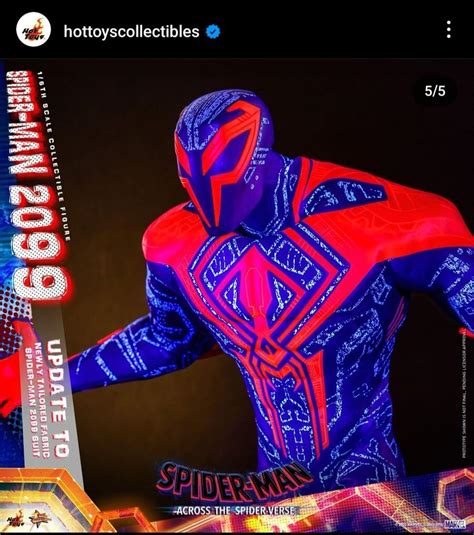 익스트림무비 핫토이 스파이더맨 2099 바디수정판 공식사진