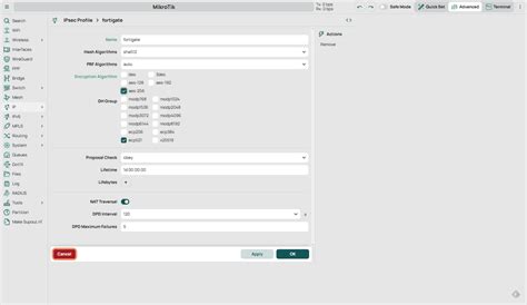 Setting Up Ipsec Vpn Between Fortigate And Mikrotik Dc Lake