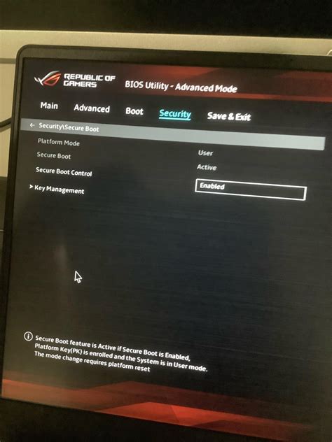 Disable Secure Boot Greyed Out Help Rzephyrusg15
