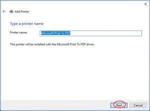 Solved Microsoft Print To PDF Not Working In Windows Driver Easy