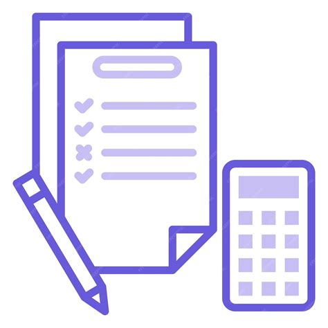 Premium Vector Calculation Vector Illustration