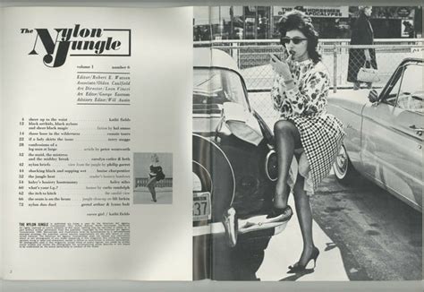 Elmer Batters 1963 Nylon Jungle 80pg Parliament Stockings High Heels L