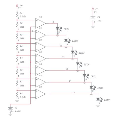 Flash ADC Bit Multisim Live