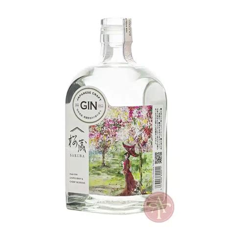 Rượu Gin Sakura Sakura Japanese Craft Gin 500ml 45