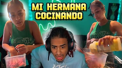 Entro Al Live De Mi Hermana Cocinando Sale Mal Reydelacity Youtube