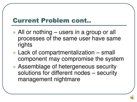 Ppt Distributed Security Model For Linux Clusters Powerpoint