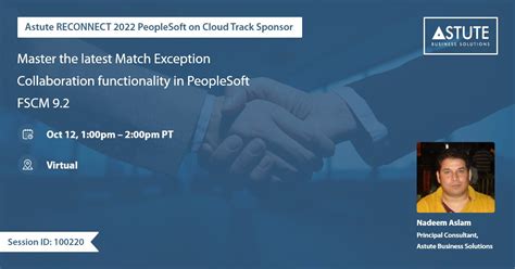 Astute Business Solutions On Linkedin Astute Astutebusinesssolutions Peoplesoft Reconnect22