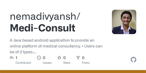 github nemadivyansh medi consult a java based android application to