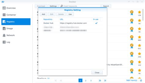 docker based speed test on synology nas