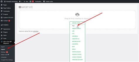 How To Restore A Wordpress Backup Using All In One Wp Migration Plugin