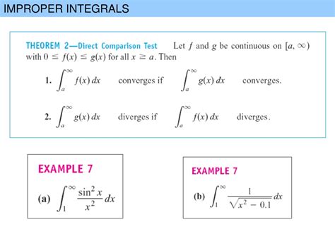 Ppt Improper Integrals Powerpoint Presentation Free Download Id690540