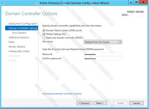 Server 2012 Additional Domain Controller Yusifbəyli Bilik Bazası