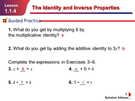 Additive Identity Examples