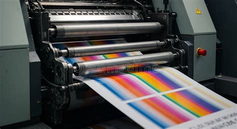 printing press power vibrant colors precision rollers and industrial