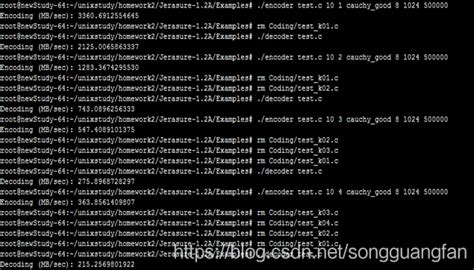 rs纠删码性能分析实战 rs 柯西矩阵 csdn博客