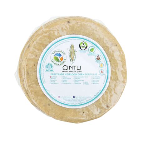 Tortilla De Maiz Amarillo Cintli Verum