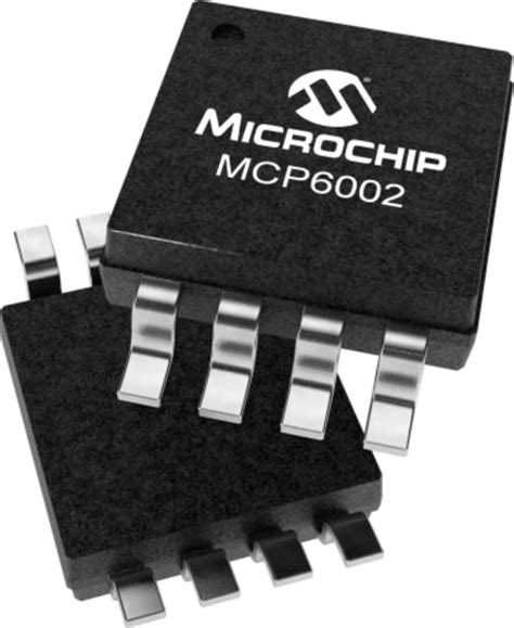 Mcp6002t E Ms Microchip Microchip Operational Amplifier 1 Mhz 8
