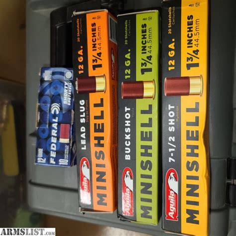 For Sale Assorted 12 Ga Aguila Mini Shell And Fed Near Jefferson Park Decatur Il 12173768