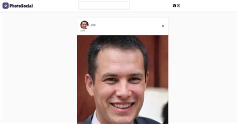 photosocial react app template with nodejs backe by adalberto codester