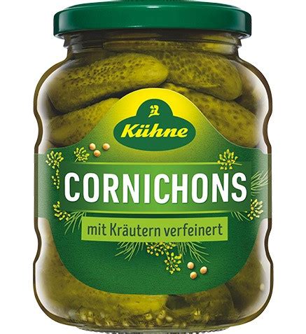Kuhne Fine Herbs Cornichons Marina Market