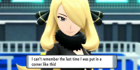 Pokemon Champion Cynthia