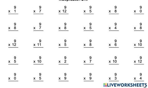 Education World Work Sheet Library Multiply By Education World Worksheets Library