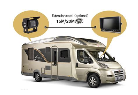 7 инчов Lcd монитор с възможност за свързване на до 4 камери за заден ход Cool Mania