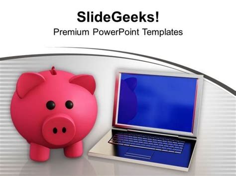 Online Savings Internet Powerpoint Templates Ppt Backgrounds For Slides 0313