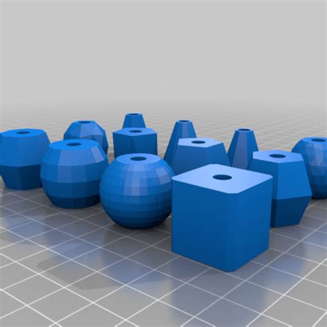 download free 3d printer designs beads set ・ cults