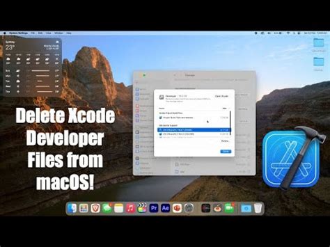 How To Delete Xcode Developer Files From MacOS YouTube