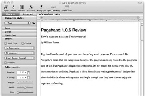 Pagehand 10 Macworld