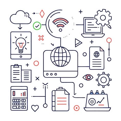 Global Network Connecting Ideas Data And Insights Premium Ai Generated Vector