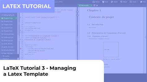 Latex Tutorial 3 Managing A Latex Template Youtube